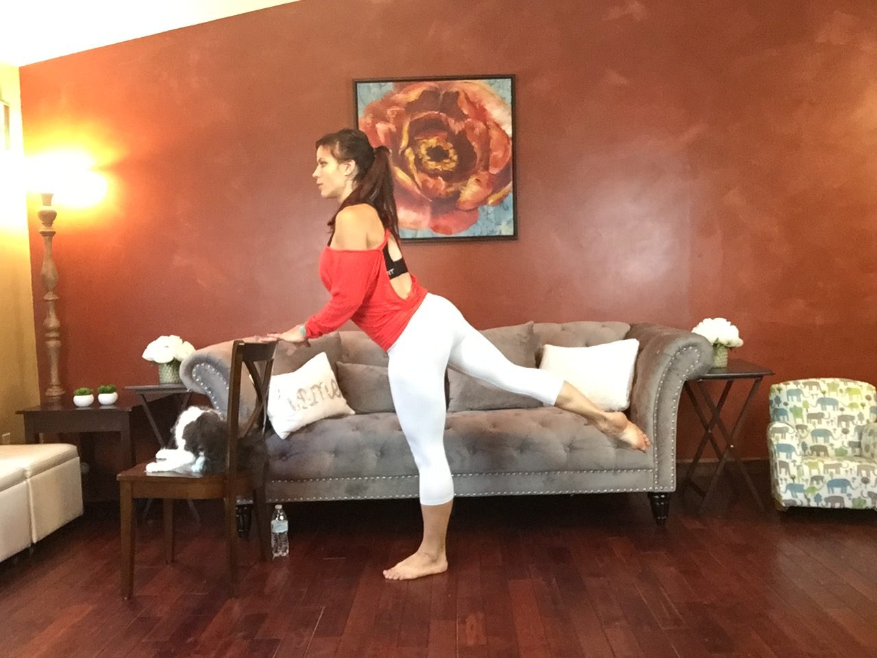 Quick Standing Workout: Core and Buns: Low Impact | Bender Fitness