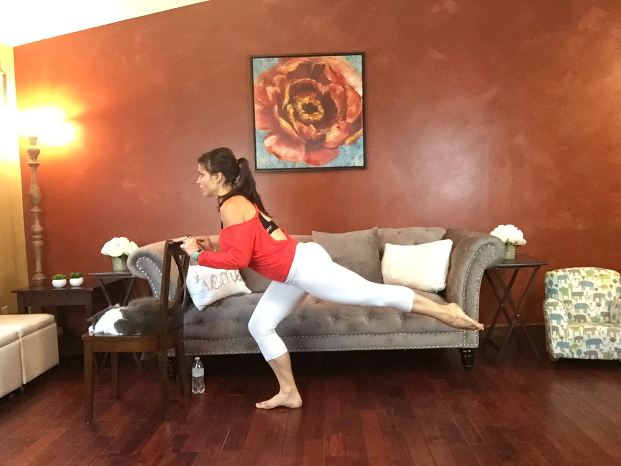 Quick Standing Workout: Core and Buns: Low Impact | Bender Fitness