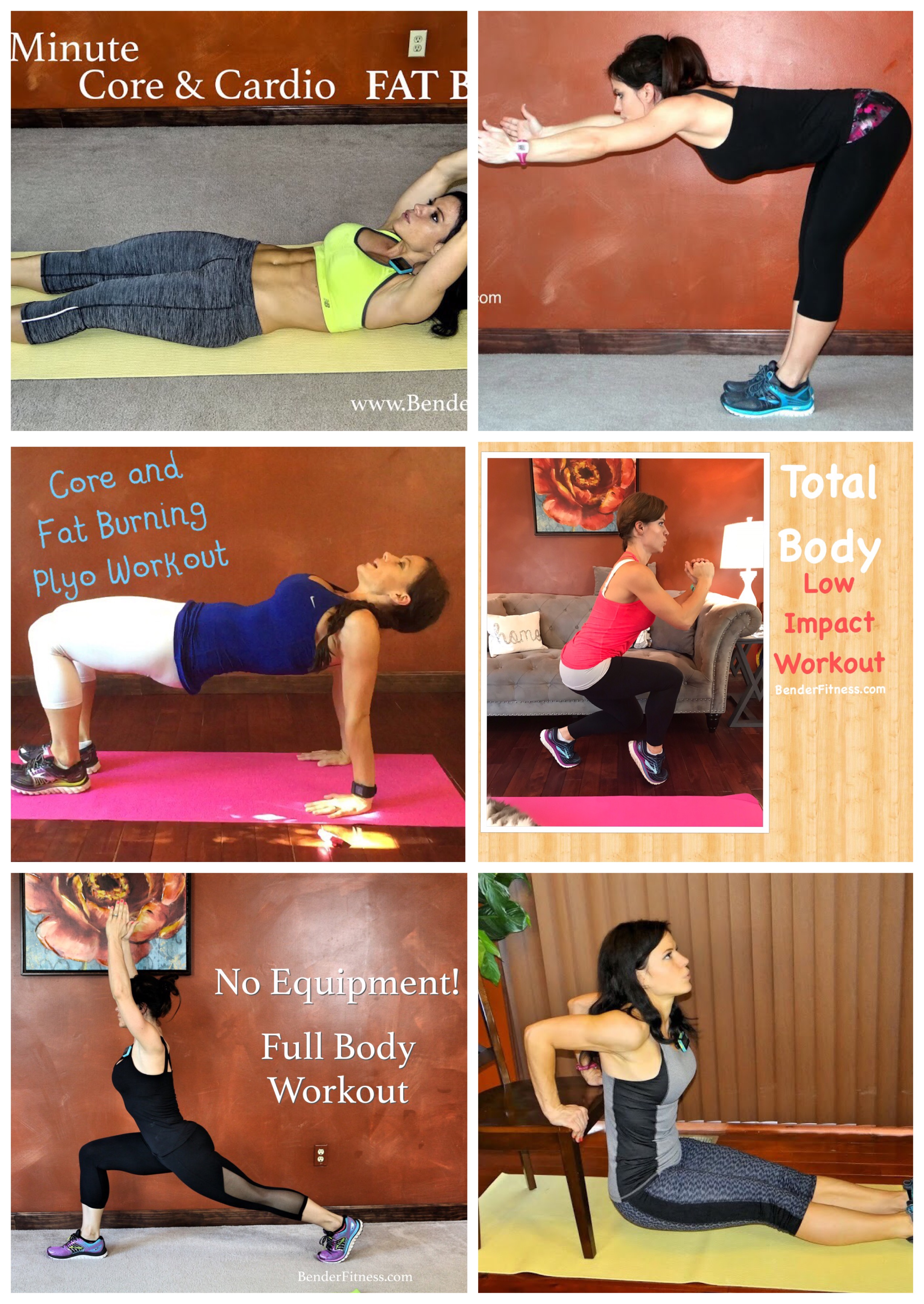 Weekly Workout Schedule: #BFBodyFit Week 15: Home Exercise Program ...