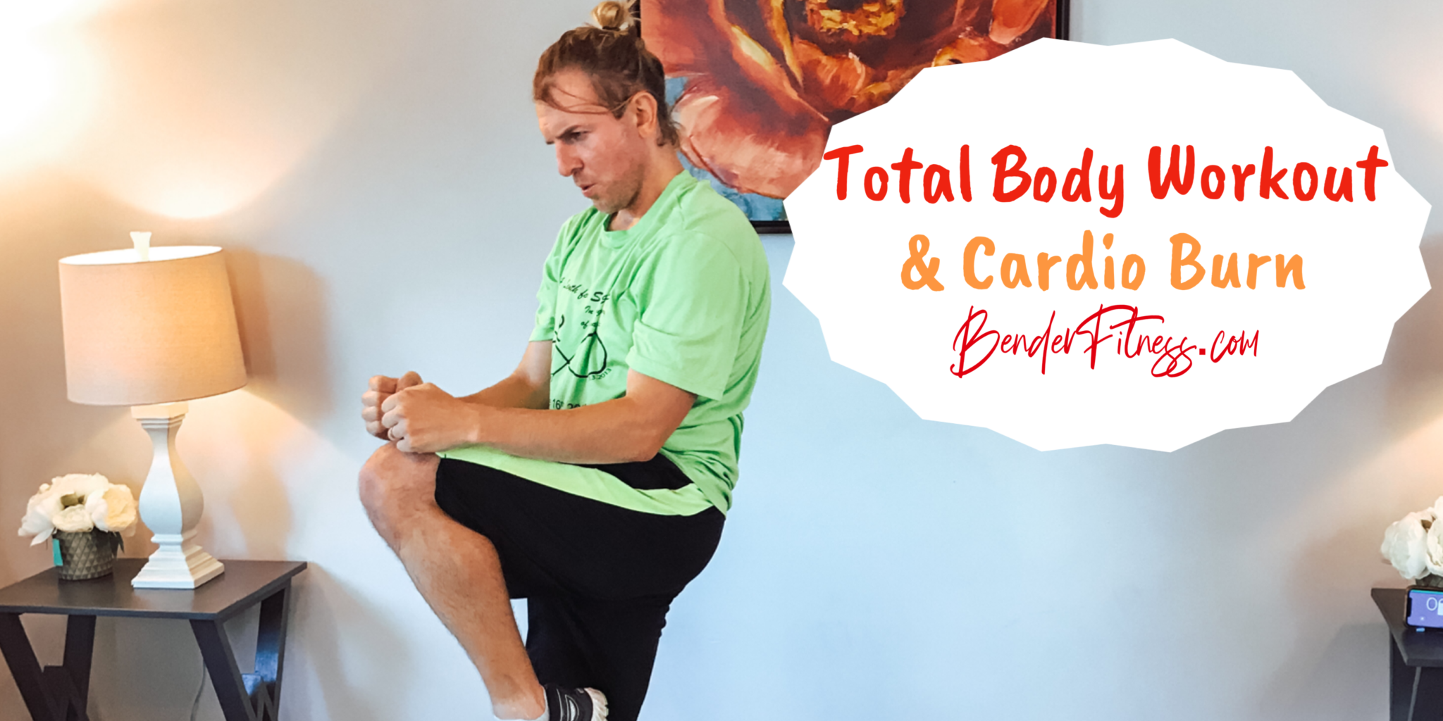 20-Minute: Full Body No Equipment Workout and Cardio Burn | Bender Fitness