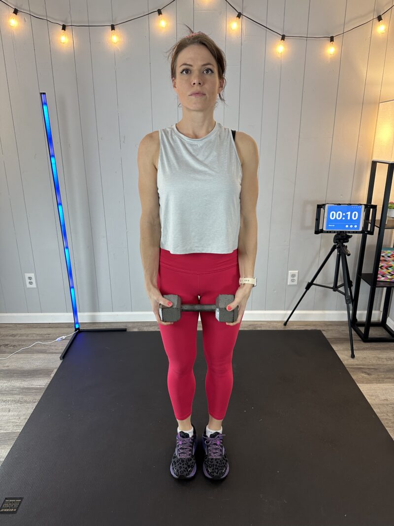 10 Min Fast Burn: Full Body Compound Dumbbell Exercises – Low Impact ...